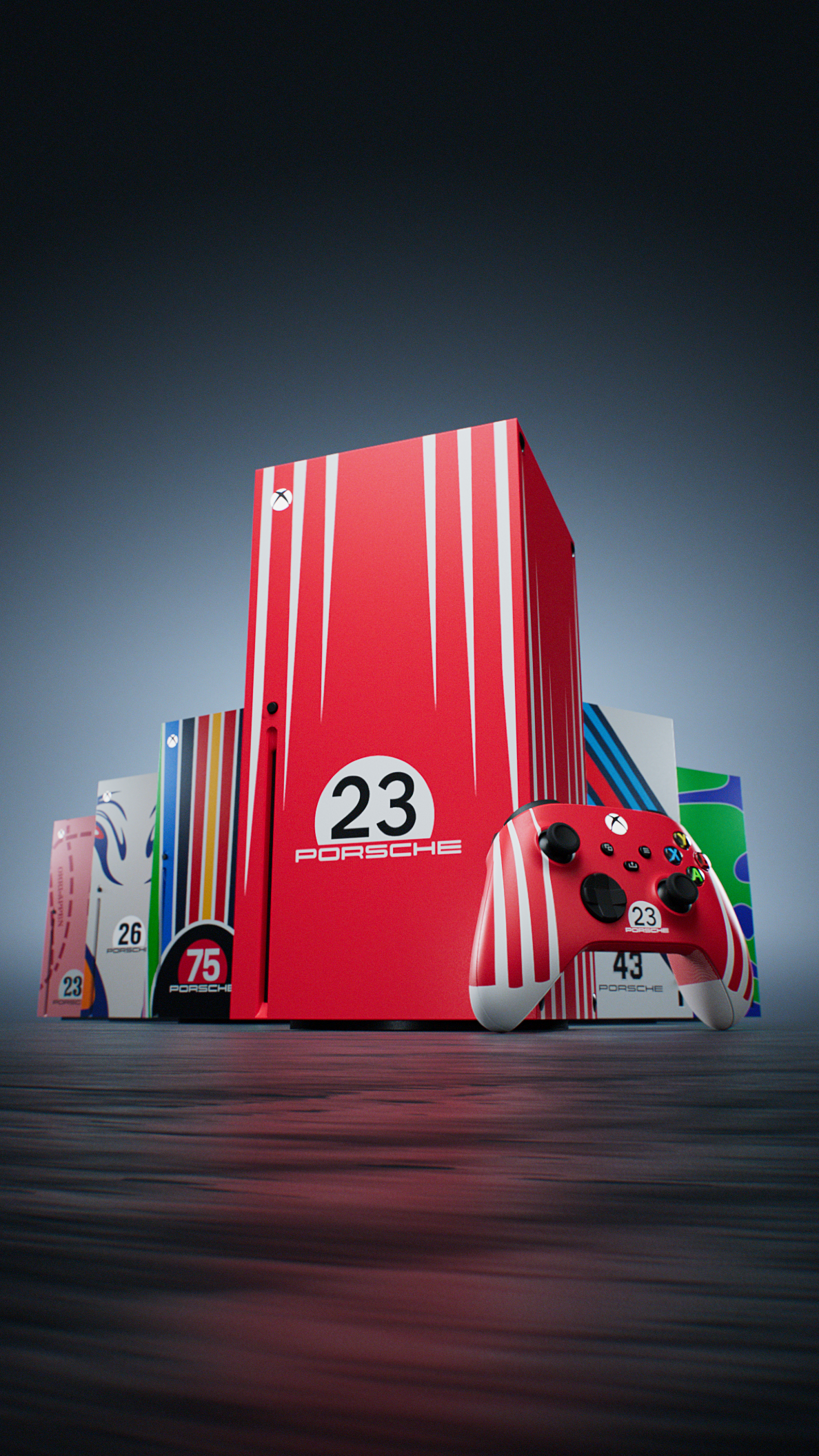 Xbox Porsche edition consoles help celebrate automaker’s 75th anniversary.